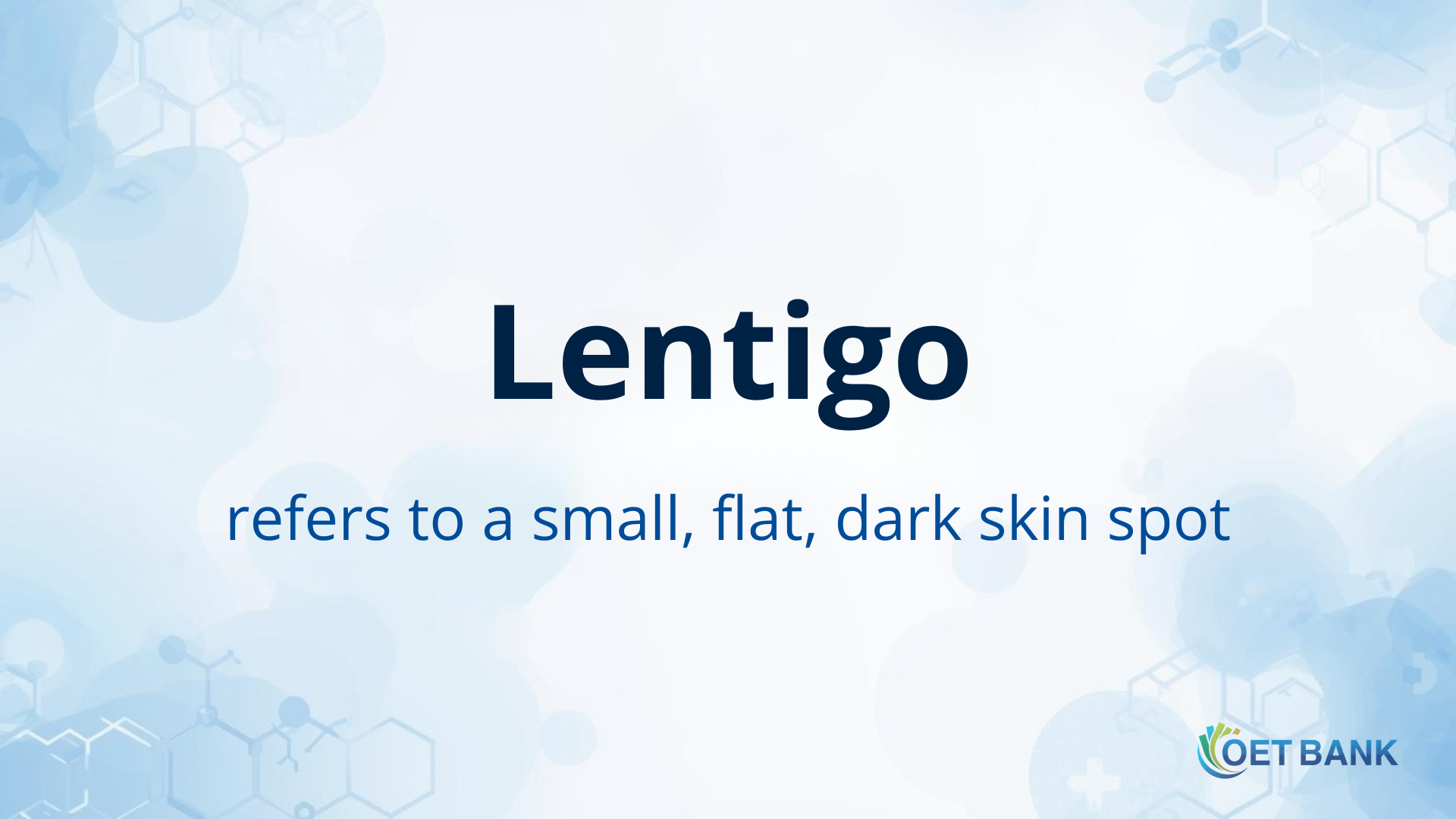 Lentigo Meaning and Pronunciation – The Medical Term for a Dark Skin ...
